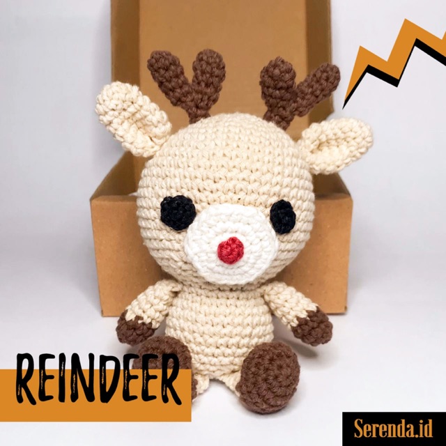 Jual Reindeer (Boneka Rajut Amigurumi) | Shopee Indonesia