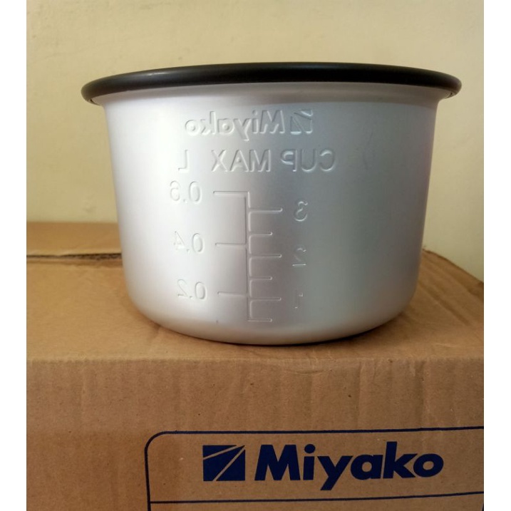 Jual Panci Rice Cooker Miyako 0,6 liter (Original) | Shopee Indonesia