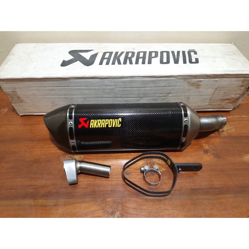 Jual Akrapovic original Carbon made in SLOVENIA | Shopee Indonesia