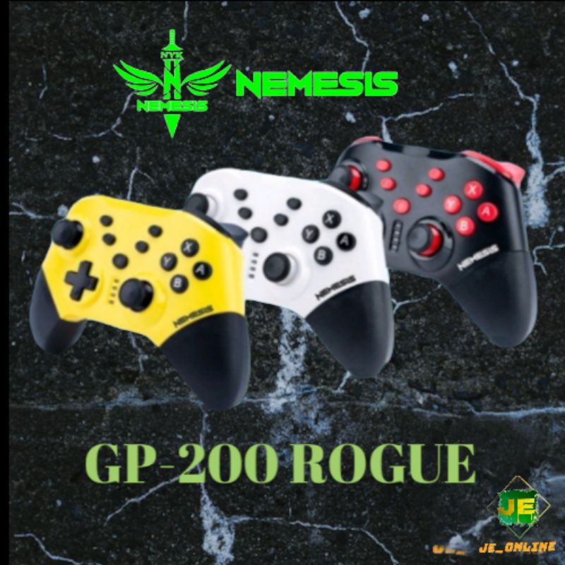 Jual Gamepad NYK NEMESIS GP 200 ROGUE/GP 300 HORKOS GP200 BLUETOOTH ...