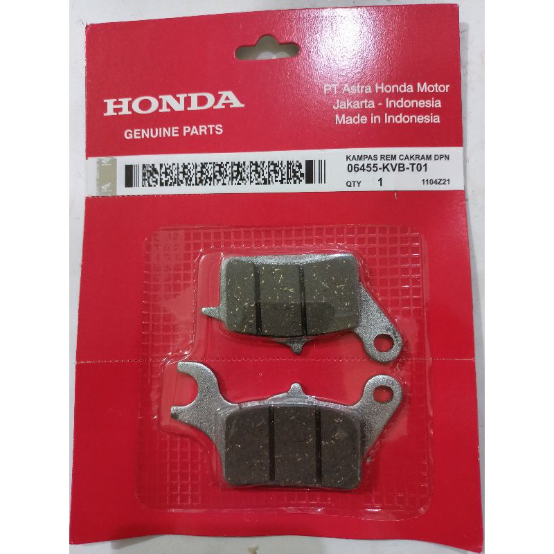 Jual dispad vario cbs kampas rem cakram depan vario 110 cbs, beat fi ...