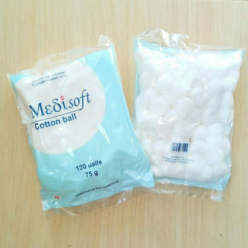 Jual Medisoft (kapas bulat 120ball) | Shopee Indonesia