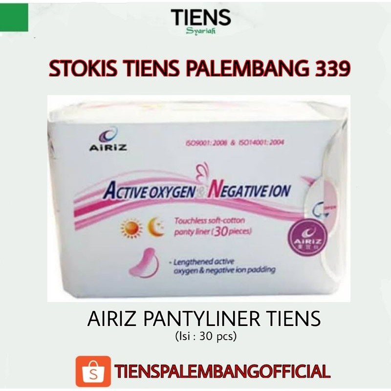 Jual AIRIZ PANTYLINER (PEMBALUT HERBAL TIENS) | Shopee Indonesia
