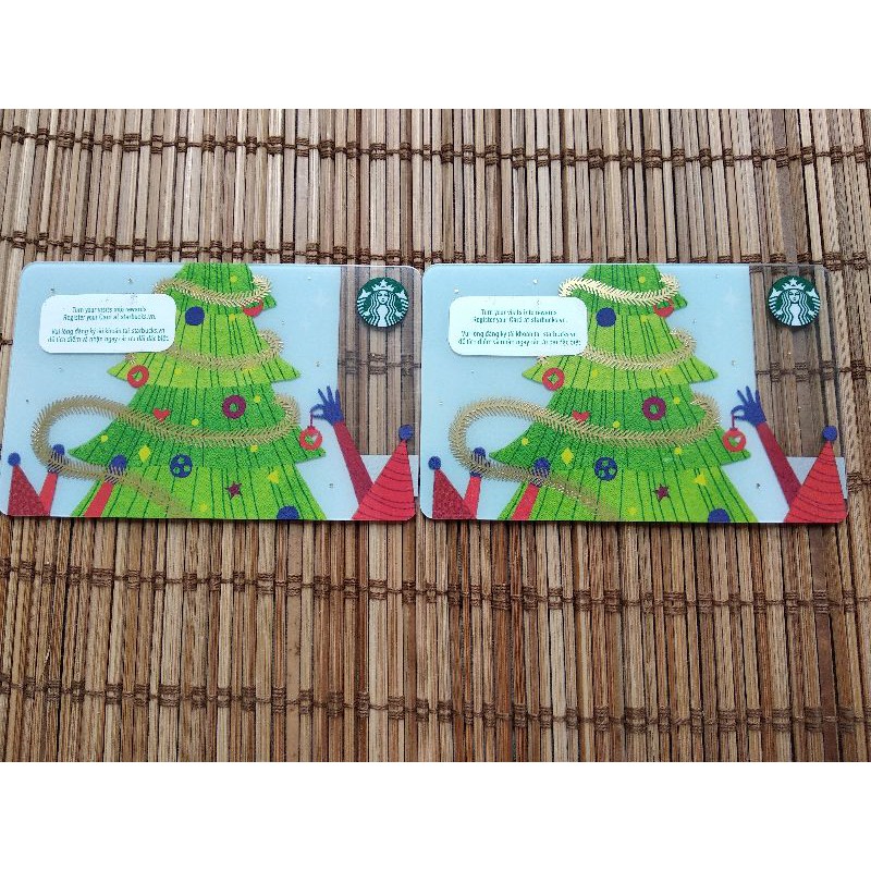 Jual Starbucks Card Collection Koleksi Kartu Vietnam Christmas Tree ...