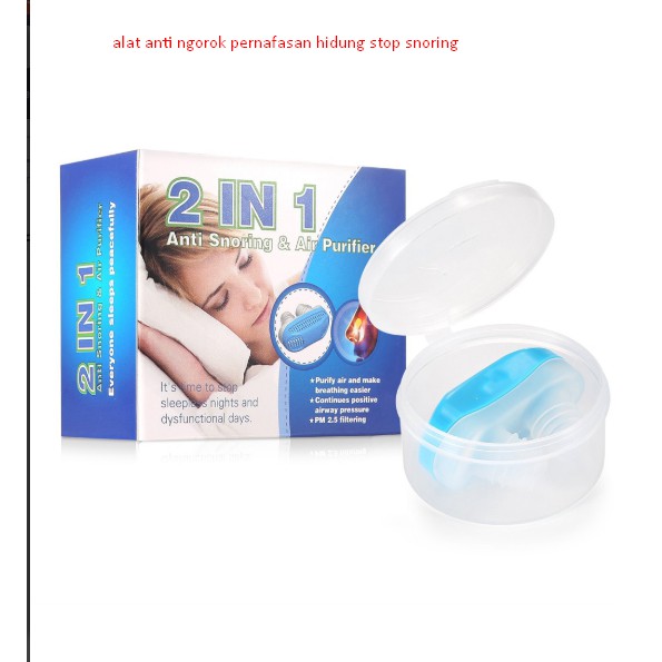 Jual alat anti ngorok pernafasan hidung stop snoring | Shopee Indonesia