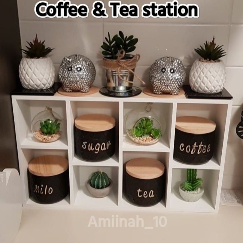 Jual rak dapur rak meja dapur persegi panjang rak bumbu dapur tempat ...