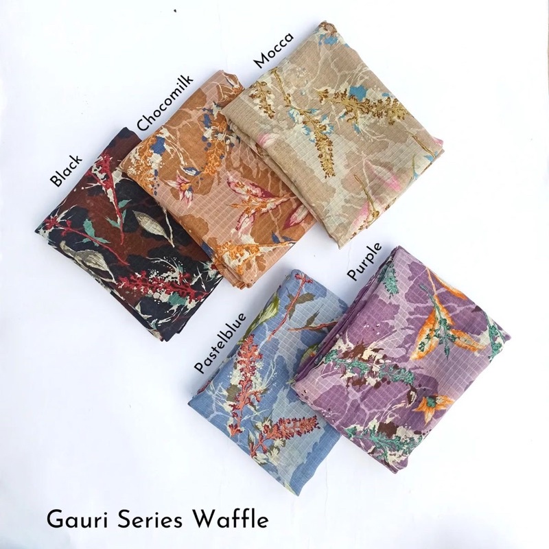 Jual hijab Poly Cotton | Jilbab Poton Motif | Khimar double Hicon ...