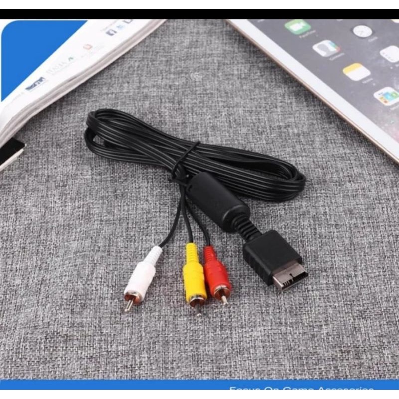 Jual kabel AV RCA PS2 PS3 | Shopee Indonesia