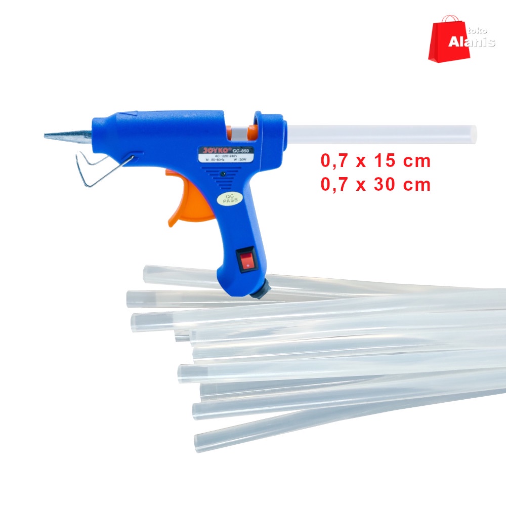 Jual Isi Lem Tembak Kecil Berkualitas 0,7 x 15cm dan 30cm | Shopee ...