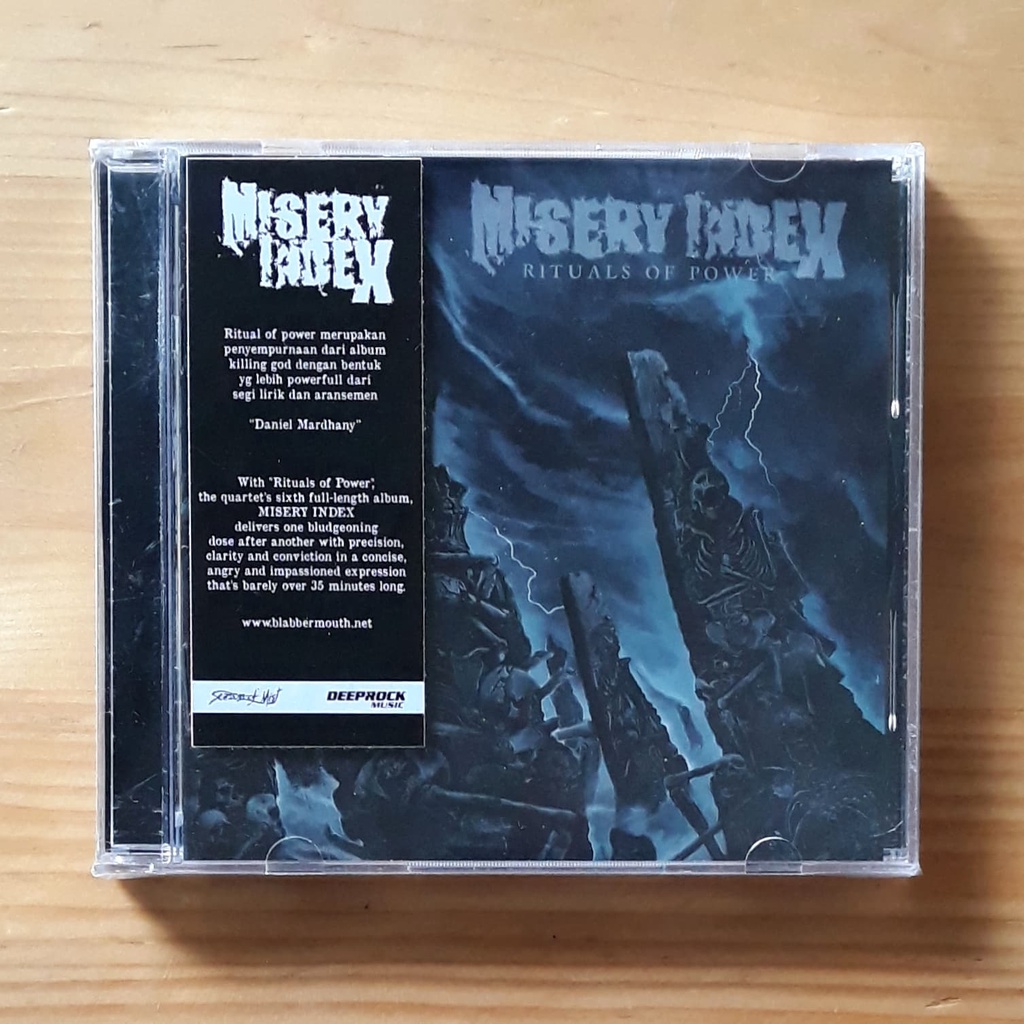 Jual Cd MISERY INDEX - Rituals Of Power (Indonesia) | Shopee Indonesia