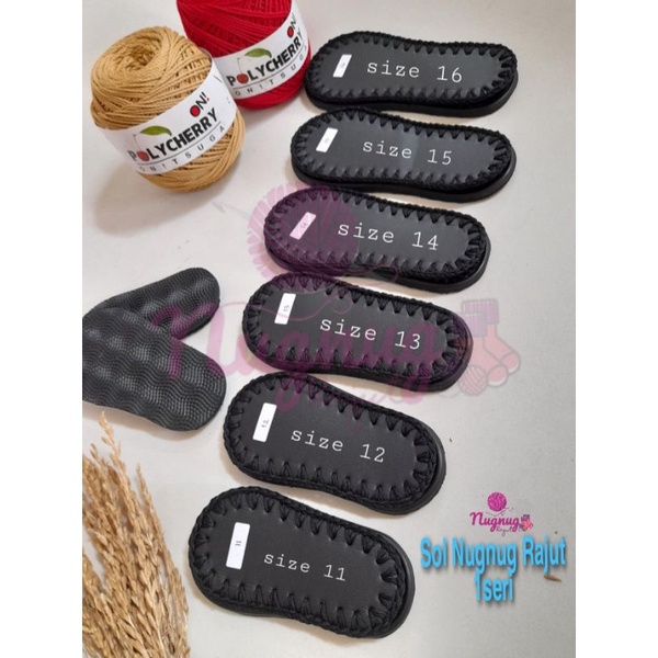 Jual Sol Sepatu Rajut anak / NR01 /seri | Shopee Indonesia