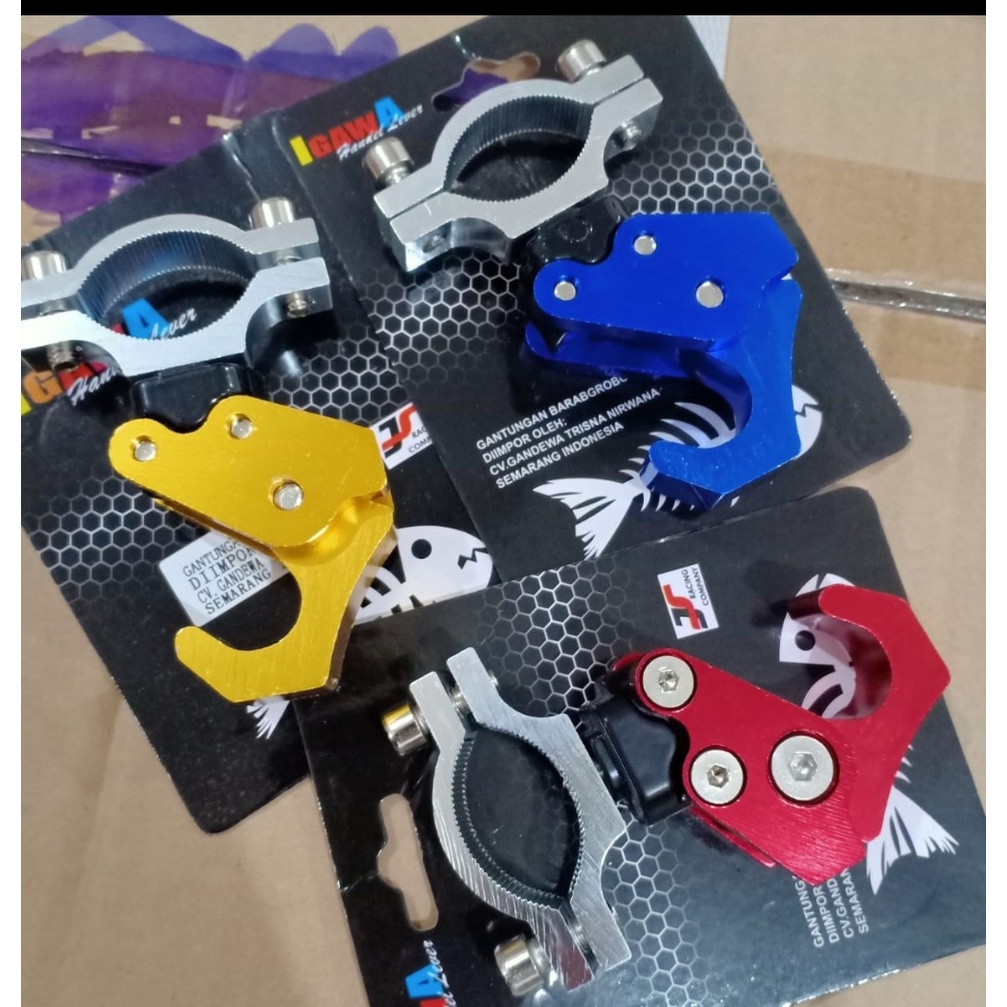 Jual Gantungan Barang Lipat Stang Model PCX Nmax Hook Motor Stang ...