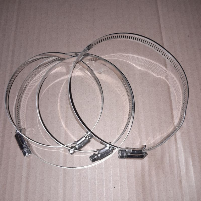 Jual Klem 14 - 15 inchi klem stainless besar 14 in sampai 15 in klem ...