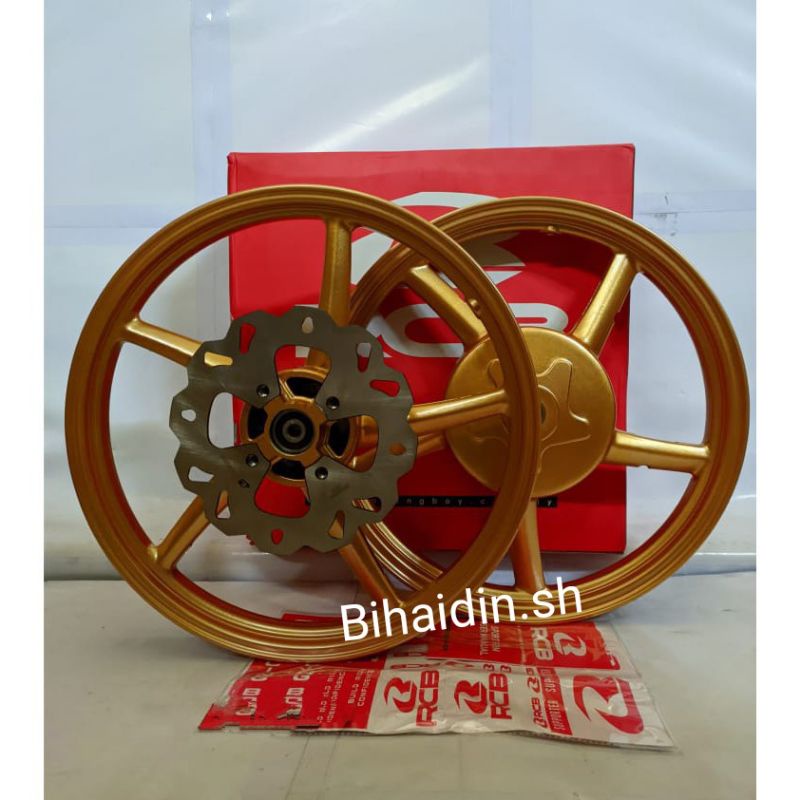 Jual velg rcb sp522 ring 14 140,160 palang 5 +disk xeon 125,mio m3,fino ...