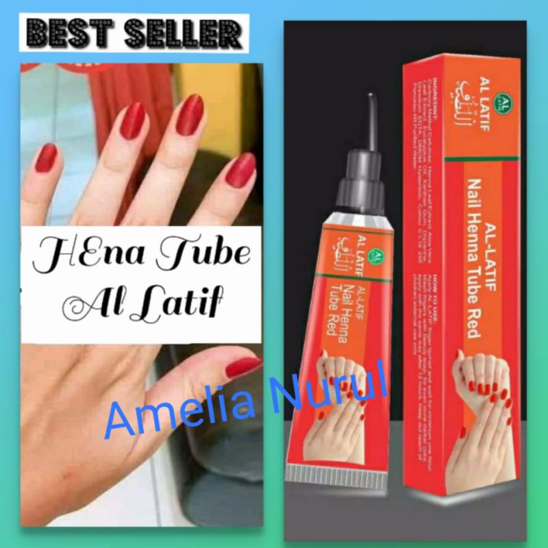 Jual KUTEK HENNA AL LATIF TUBE / KUTEK PACAR / KUTEK HENNA ( SAH BUAT ...