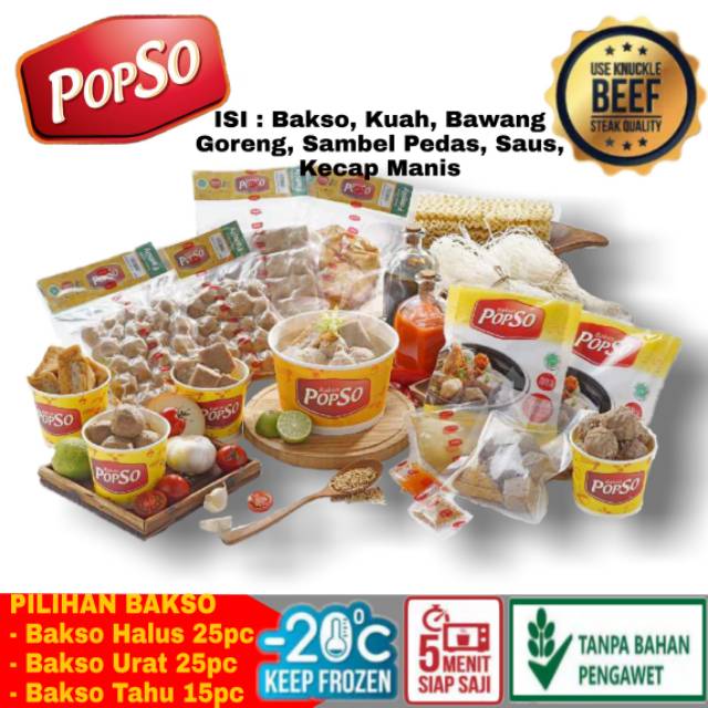 Jual PAKDEN BAKSO SAPI FAMILY PACK ( BAKSOURAT, BAKSOHALUS, BAKSOTAHU ...