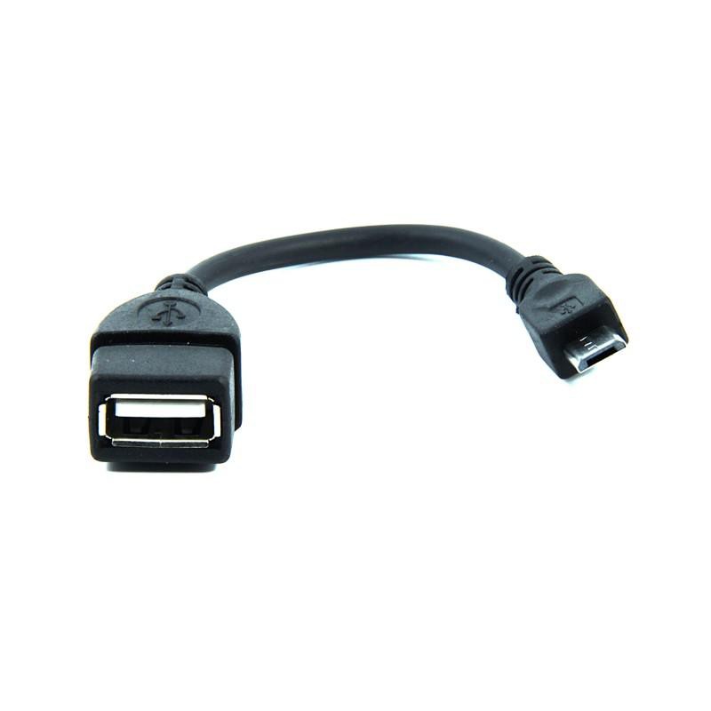 Jual KABEL OTG PANJANG MURAH CONNECTOR FLASHDISK 2.0 KE MICRO S-K07 ...