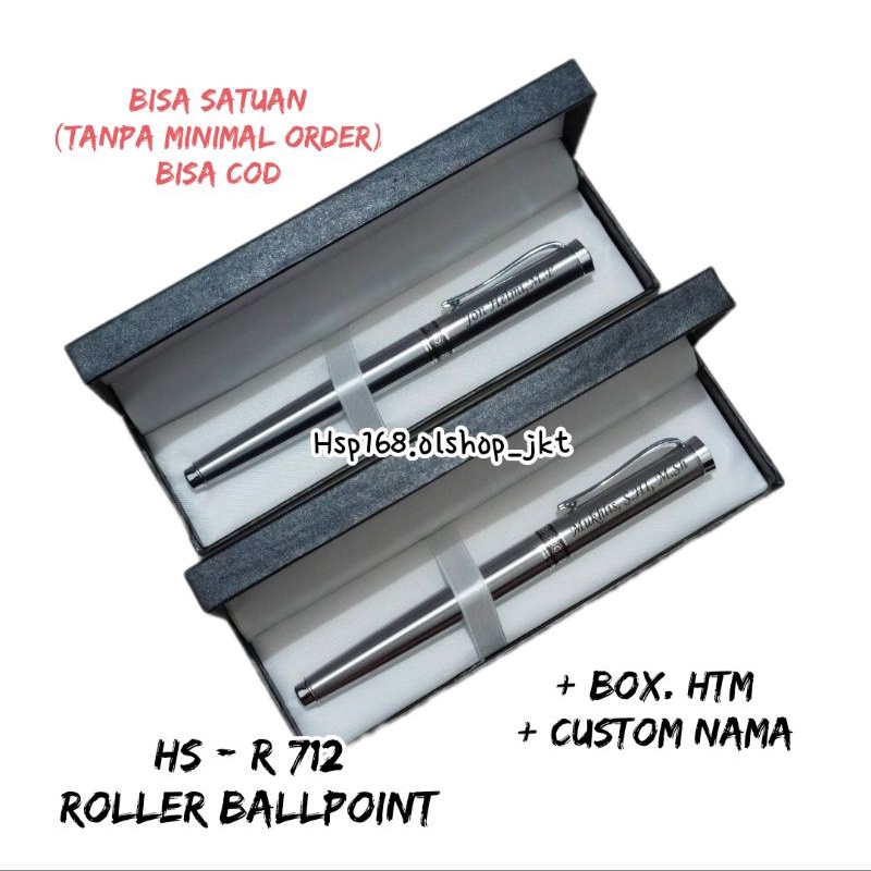 Jual Pulpen Custom Nama HS-R712 & HS-B712 | Pulpen Metal Promosi ...
