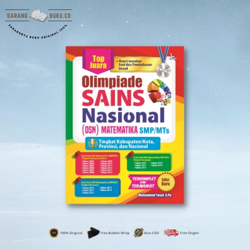 Jual BK - Buku Top Juara Olimpiade Sains Nasional OSN Matematika SMP MTs | Shopee Indonesia