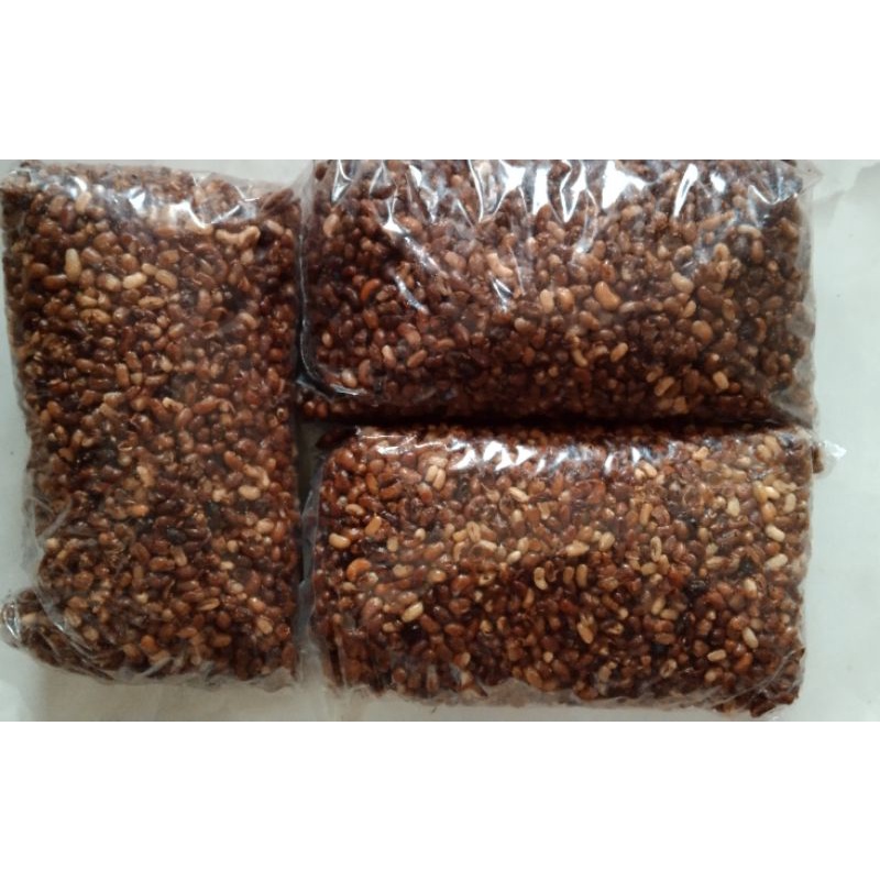 Jual otok pedas manis 500g, kacang beras merah, cemilan khas madura ...