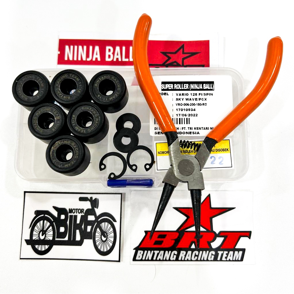 Jual ROLLER BRT NINJA BALL VARIO PCX ADV 125 150 160 GENIO BEAT DELUXE ...