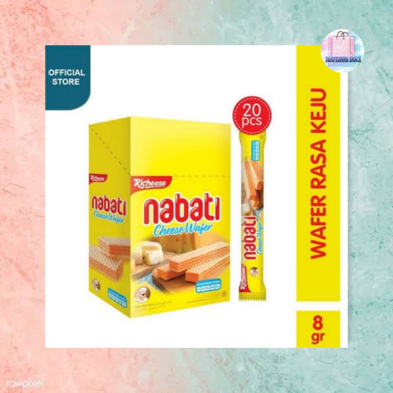Jual SNACK WAFER NABATI 1 BOX MURAH | Shopee Indonesia