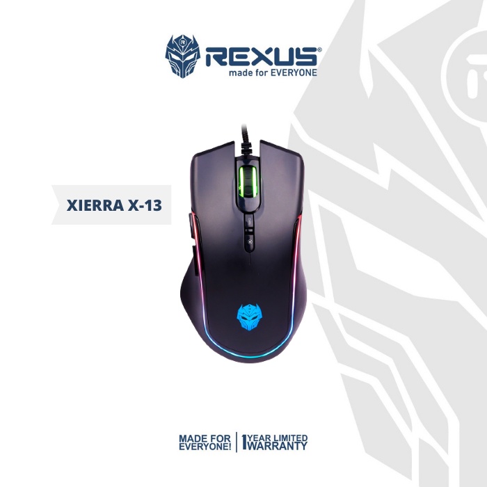 Jual Rexus Mouse Gaming Xierra X-13 / X13 | Shopee Indonesia