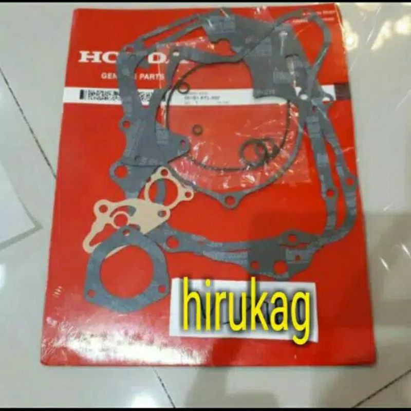 Jual gasket kit paking perpak set B supra fit lama fit new revo 100 legenda 2 061B1-KFL-002 ori ...