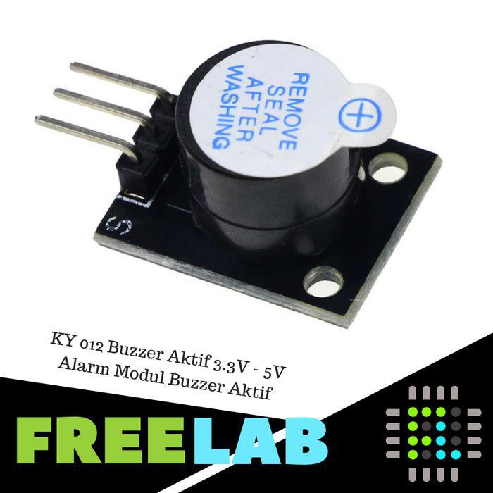 Jual KY 012 Buzzer Aktif 1.5V - 15VDC Alarm Modul Buzzer Aktif | Shopee ...