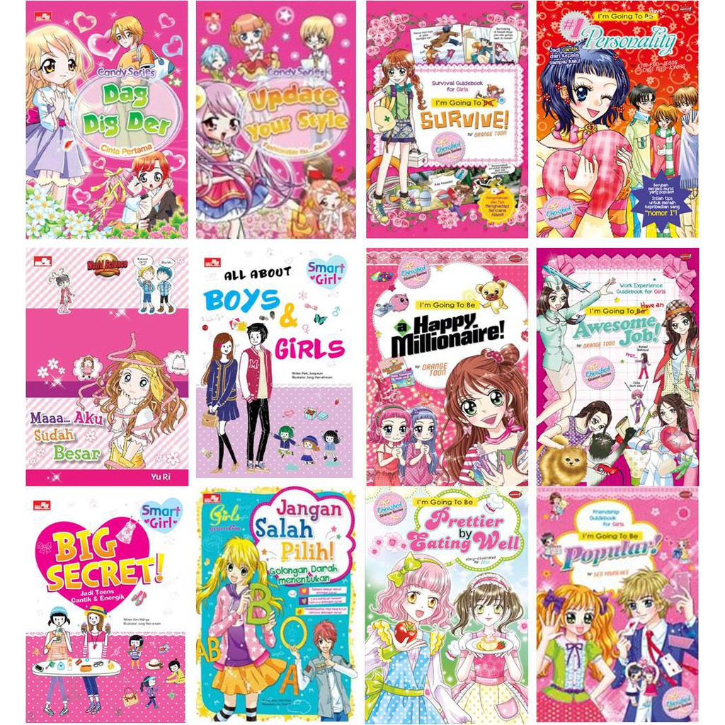 Jual #1 Komik Ten Ten Series Smart Girl Candy Series Tenda Lovely ...
