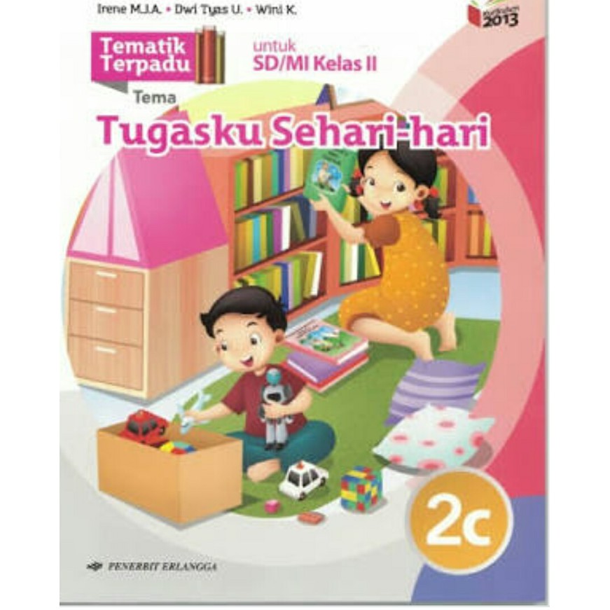 Jual 0023711491 - BUKU ERLANGGA (ORIGINAL) TEMATIK TERPADU 2C TUGASKU ...
