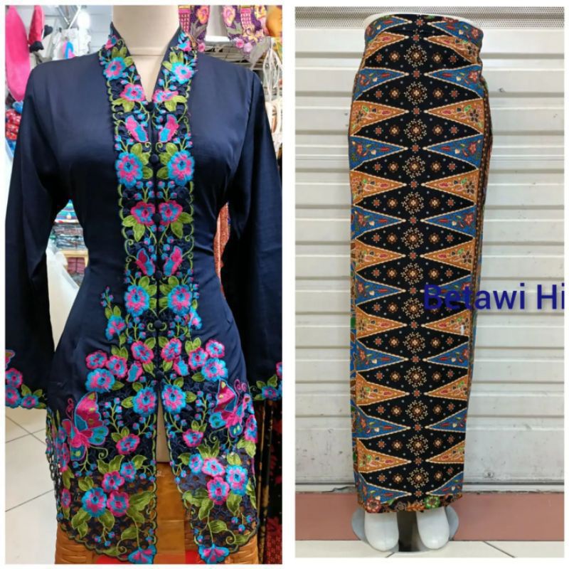 Jual SET KEBAYA ENCIM BETAWI TERBARU//KEBAYA ENCIM MEWAH//KEBAYA ENCIM ...