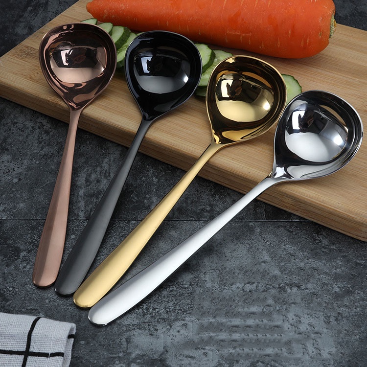 Jual SENDOK SAYUR KUAH SOP BULAT BAHAN STAINLESS / SMALL LADLE SOUP ...