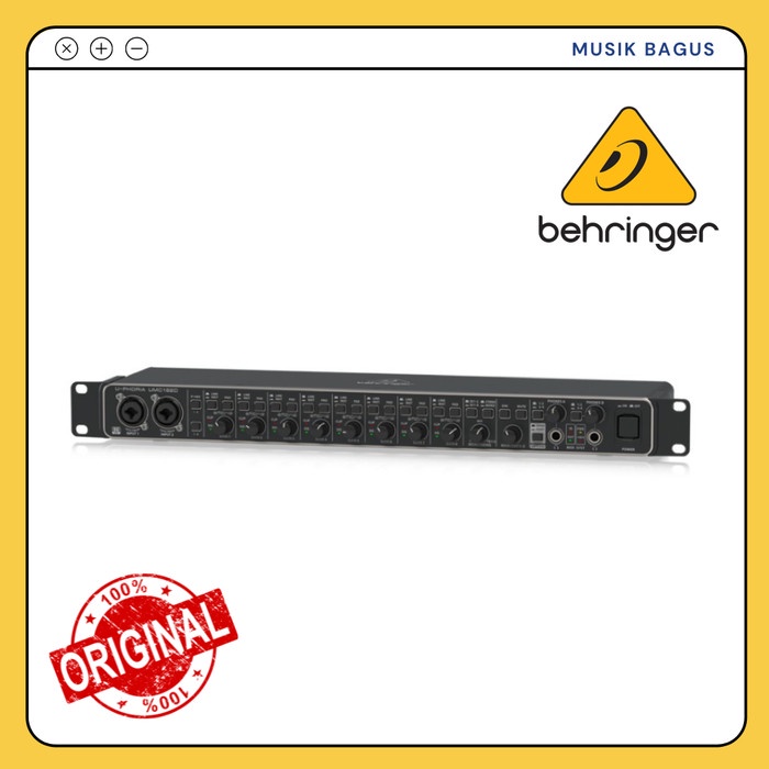 Jual BEHRINGER UMC 1820 / UMC-1820 SOUNDCARD RECORDING USB AUDIO ...