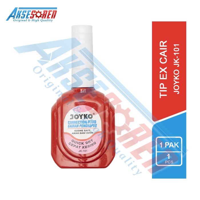 Jual TIPE X CAIR JOYKO [JK-101/1 PCS] / TIP EX FLUID PENGHAPUS PULPEN ...