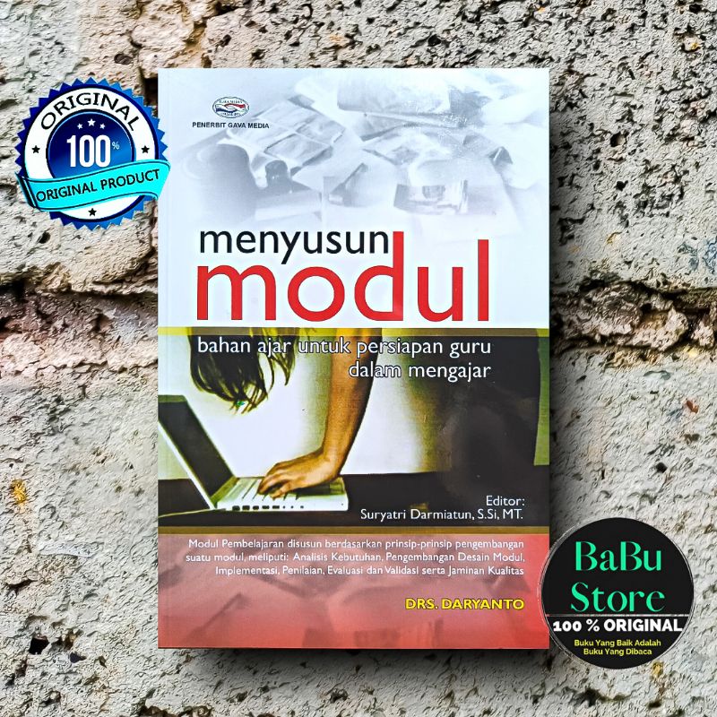 Jual Buku Menyusun Modul Bahan Ajar Untuk Persiapan Guru Dalam Mengajar ...
