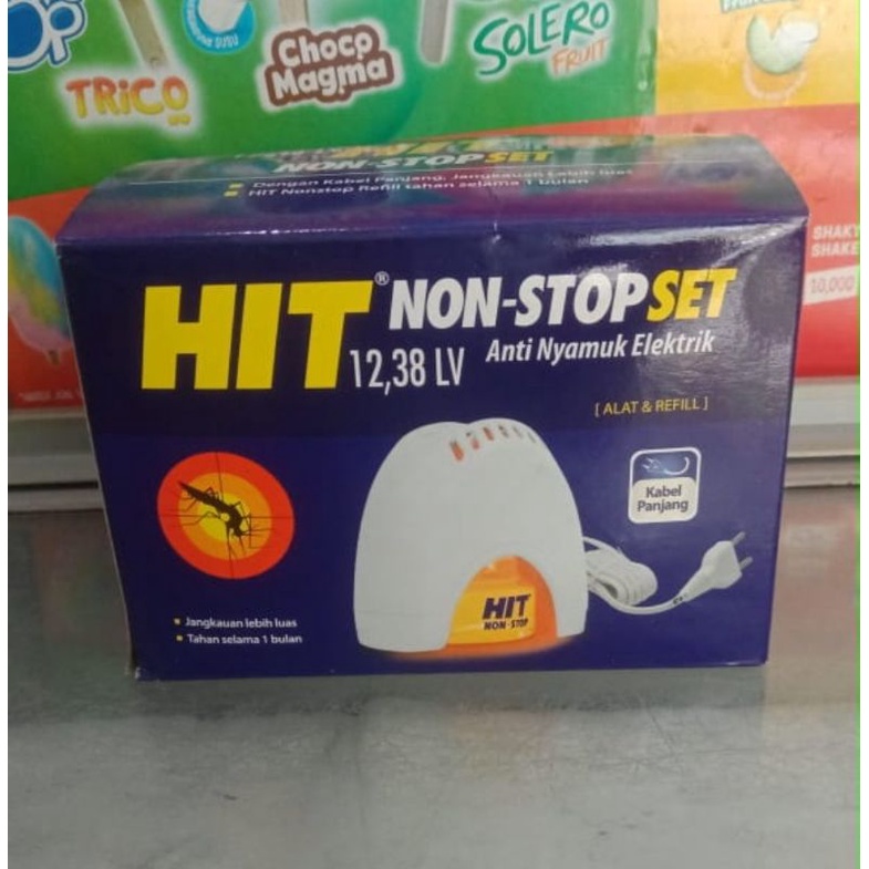 Jual HIT NON STOP SET OBAT NYAMUK LIQUID | Shopee Indonesia