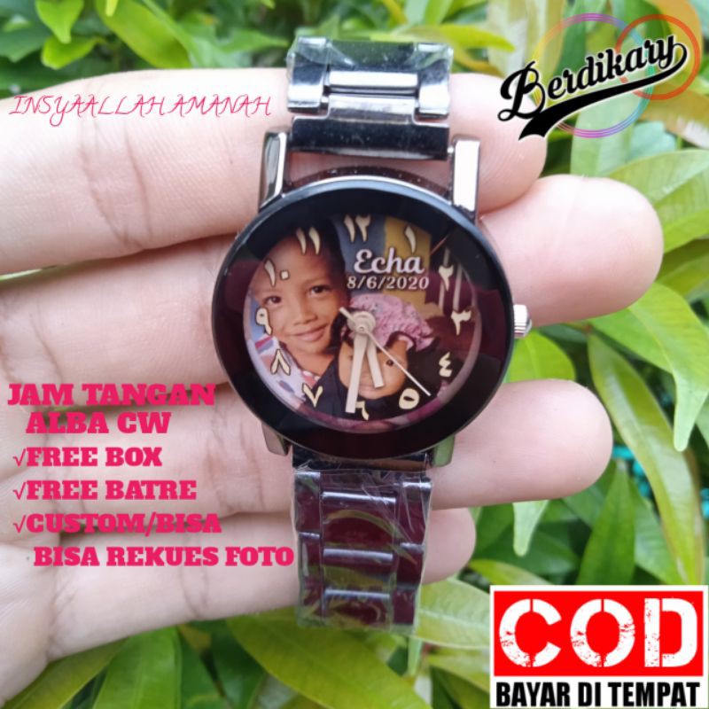 Jual jam tangan alba cw custom/atau bisa rekues foto | Shopee Indonesia