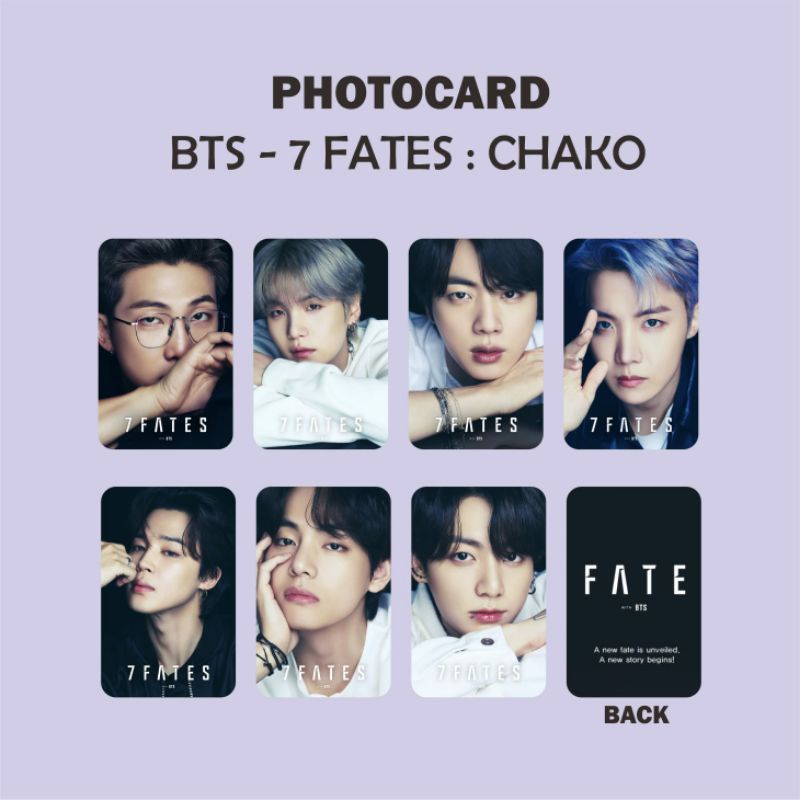 Jual Photocard BTS chako (isi = 7 lembar) | Shopee Indonesia