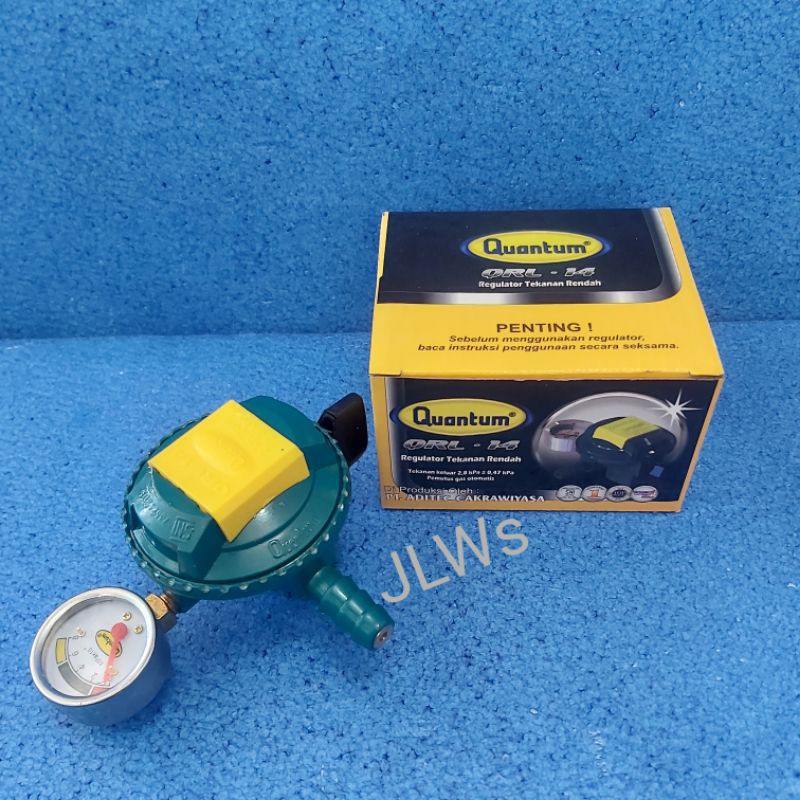 Jual Regulator Gas/Kepala Gas Quantum+meter | Shopee Indonesia
