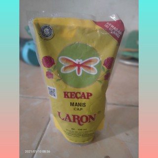 Jual kecap manis cap laron enak sedap asli TUBAN TBN kemasan refill isi ...