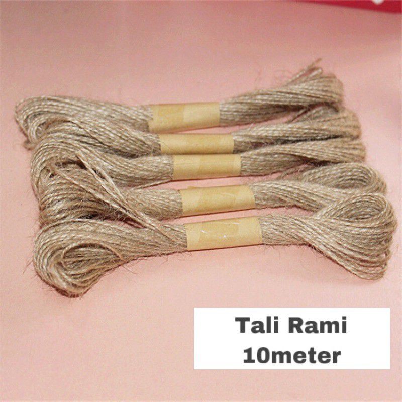 Jual TALI RAMI 10 METER / TALI RAMI HEMP ROPE / TALI GONI | Shopee ...