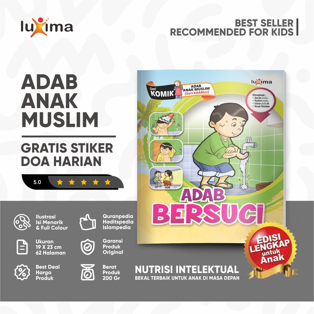 Jual Komik Anak Muslim - Adab Bersuci - Seri Adab Anak Muslim 1 / Buku ... Jual Komik Anak Muslim - Adab Bersuci - Seri Adab Anak Muslim 1 / Buku ...