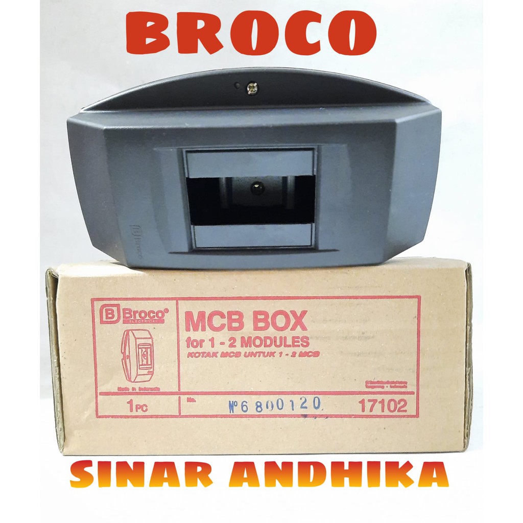 Jual Box Mcb Broco Outbow 1-2 Group 17102 | Shopee Indonesia