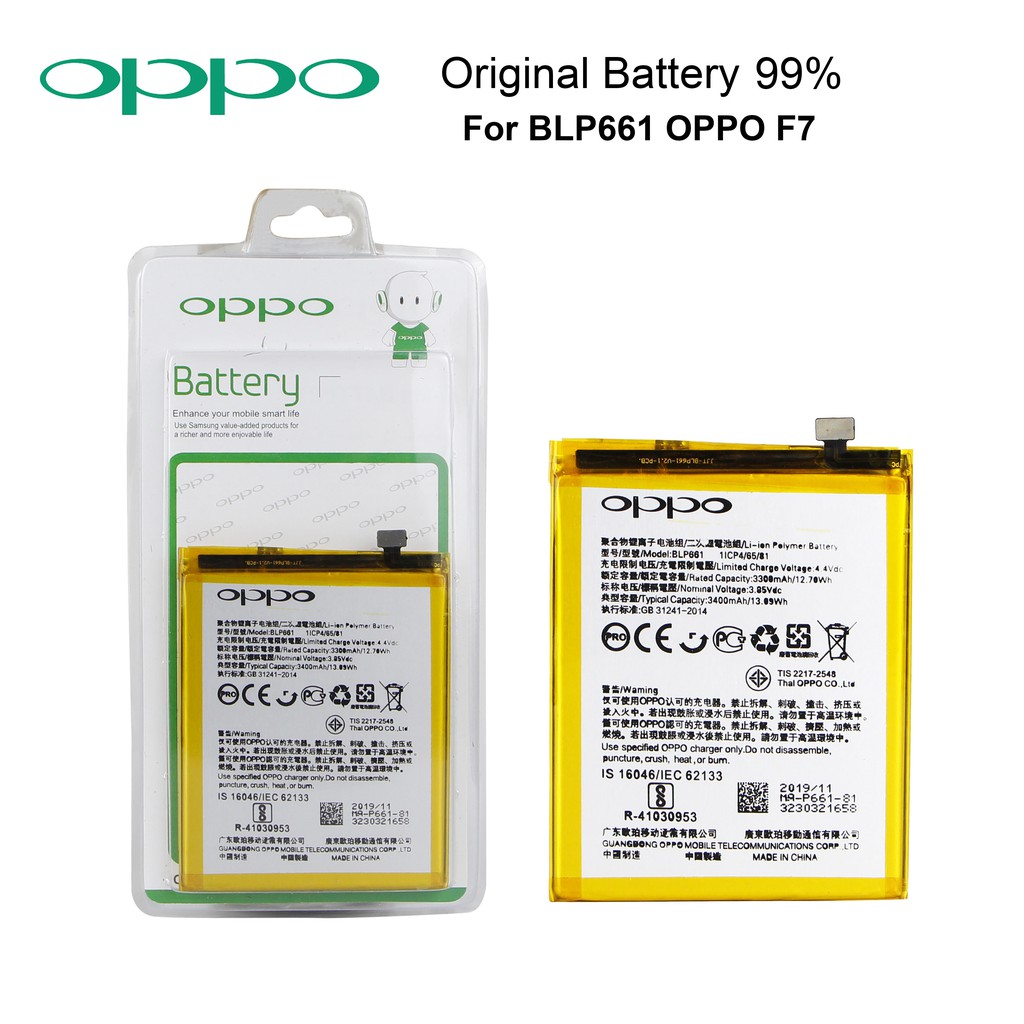 Jual Baterai OPPO F7 BLP661 BLP-661 Battery Batteray Batere Batrai ...