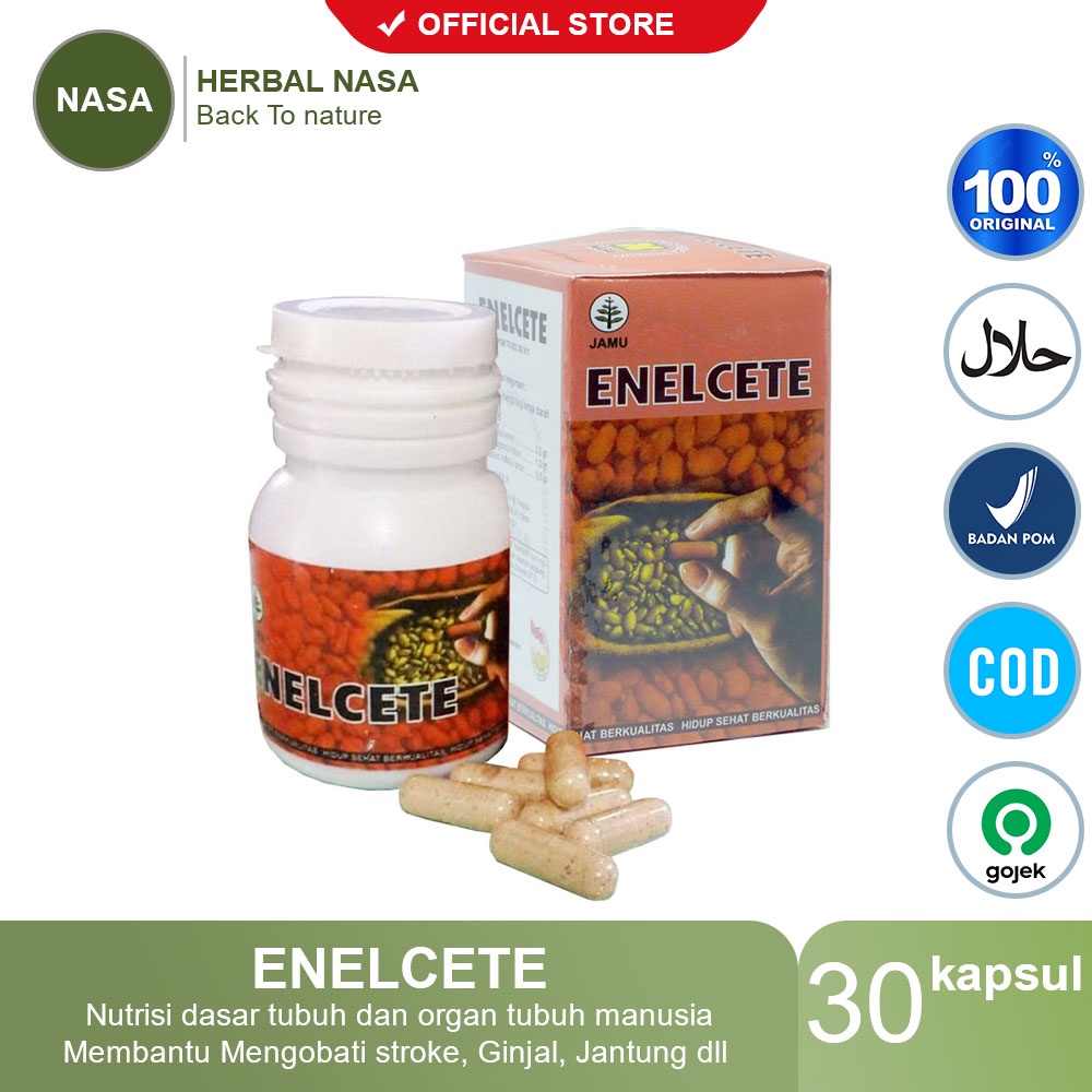 Jual Enelcete / Lecithin kapsul Original Nasa Sebagai antioksidan dalam ...