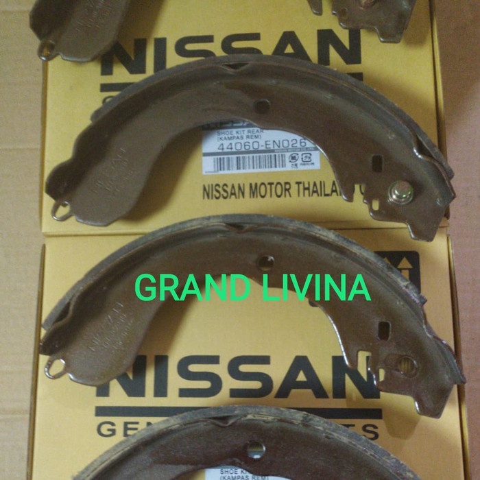 Jual Promo!! Aksesoris Kampas Rem Terlengkap, Brake Shoe / Kampas Rem Belakang Nissan Grand ...