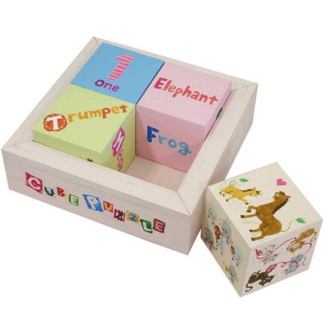 Jual Animal Cube Puzzle papercraft | Shopee Indonesia