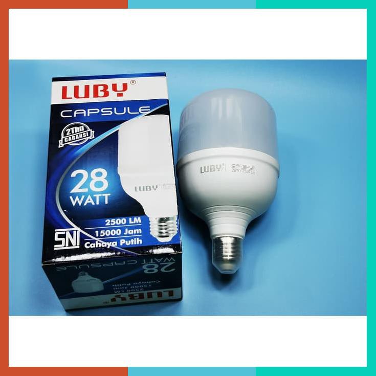 Jual Lampu Led Capsule 28 Watt Merk Luby Cahaya Putih Garansi 2 Tahun ...