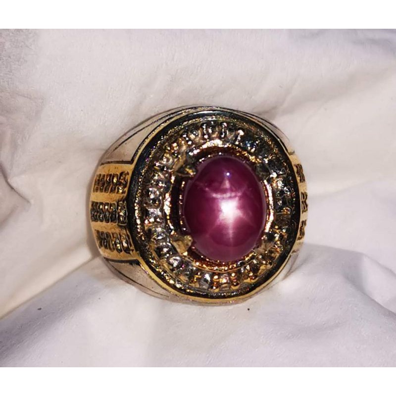 Jual natural Ruby star burma + memo | Shopee Indonesia